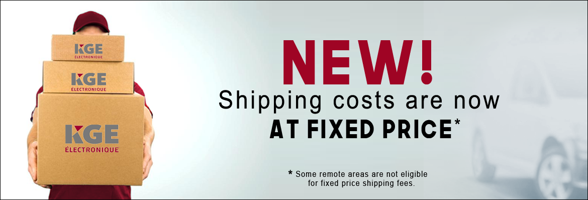 Electronic parts, accessorites & equipment store | KGE électronique