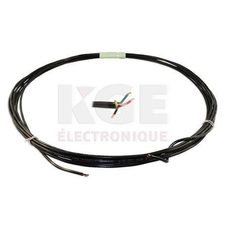Fil de téléphone extérieur 4 conducteurs 22 awg - 25' - Câblage ...